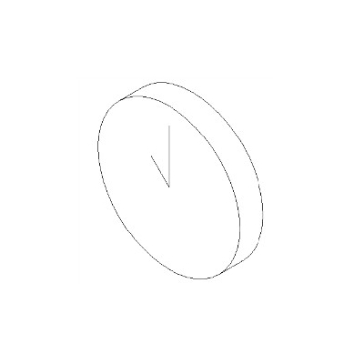 COM-CLK-ADB-Wall Clock-__ | BIM Objects Library | BIM Objects ...